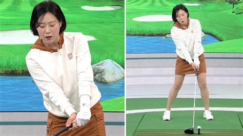 배재희 레슨 드라이버샷 두려움을 없애기 위한 핸드퍼스트 동작 네이버 Tv