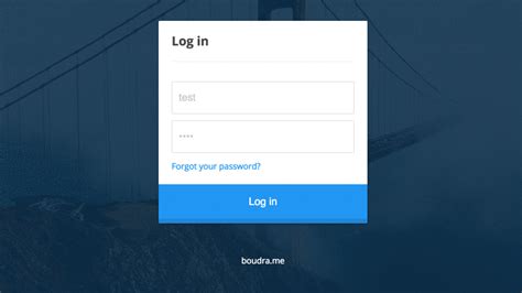 23 Free Css Forms Template W3tweaks
