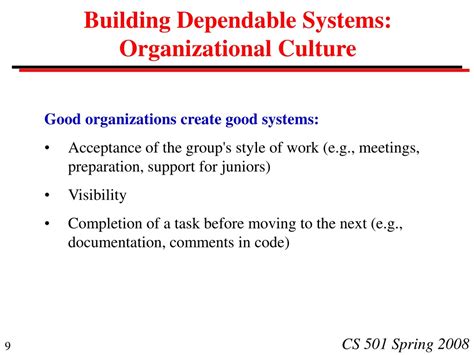 Ppt Building Dependable Systems Software Engineering Principles