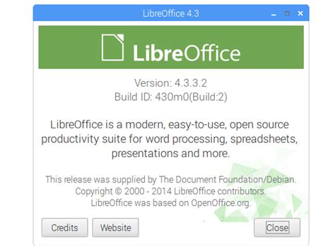 Et Si On Passait à Libreoffice 5 Sur Raspbian Jessie Pixel Framboise 314 Le Raspberry Pi à La