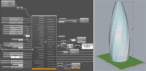 Artstation Parametric Tower Grasshopper Python
