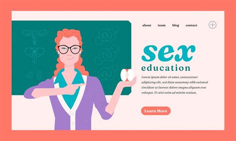 Free Vector Hand Drawn Sex Education Landing Page