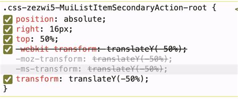 Reactjs How To Place Any Secondary Action Dom Element Next To Listitembutton Stack Overflow