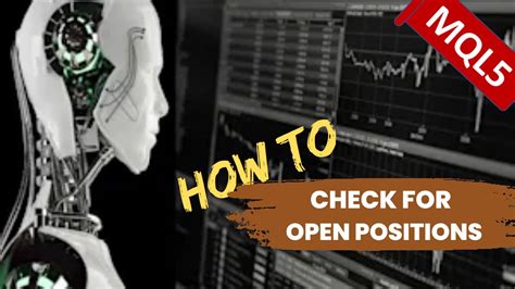 Mql5 How Tocheck For Open Positions Youtube