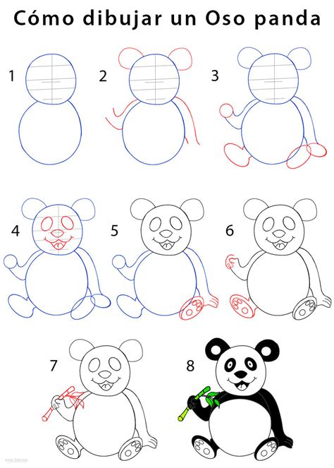 Cómo Dibujar Un Oso Paso A Paso Para Niños