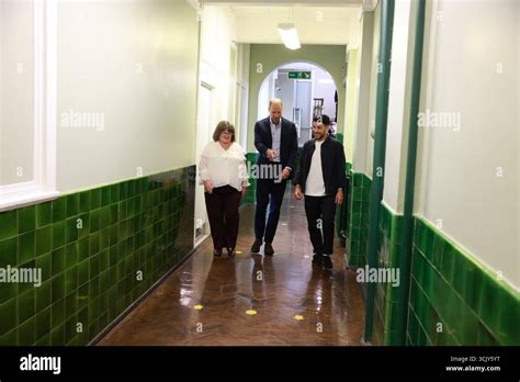 The Prince Of Wales Centre During A Visit To Spiral Skills In