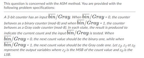 Solved This Question Is Concerned With The Asm Method You