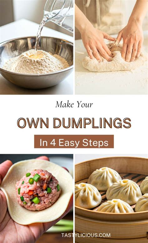 Make Your Own Dumplings In Easy Steps Easy Dumplings Recipe Homemade Dumplings Recipe