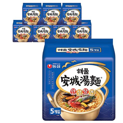 Get Nongshim Assorted Noodles Seafood Anseongtang Noodles 112g Delivered Weee Asian Market