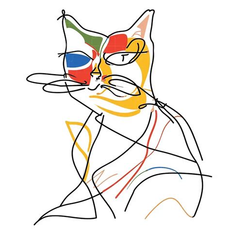 Picasso One Line Drawings Midjourney Prompt Promptbase