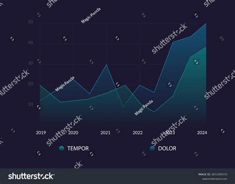 Modern Ui Infographic Statistics Futuristic Data Stock Vector Royalty Free
