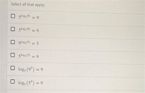 Solved Question Which Of The Following Equations Uses The
