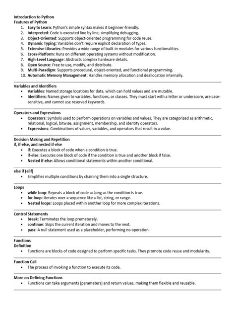Introduction To Python Programming Pdf Method Computer Programming Class Computer