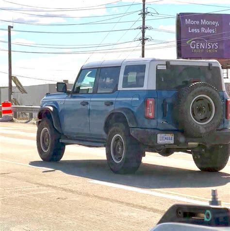 2025 Bronco Peak Blue Color Spotted Bronco6g 2021 Ford Bronco And Bronco Raptor Forum News