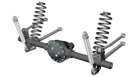 Rear Axle Suspension Types Of Suspension System Explained In Detail