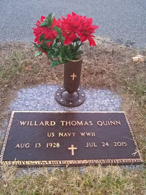 Willard Thomas Tom Quinn M Morial Find A Grave