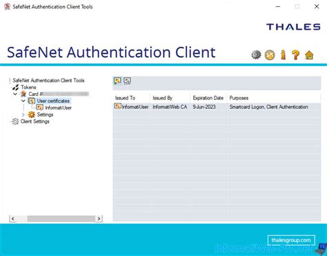 Installation And Overview Of The Safenet Authentication Client Sac