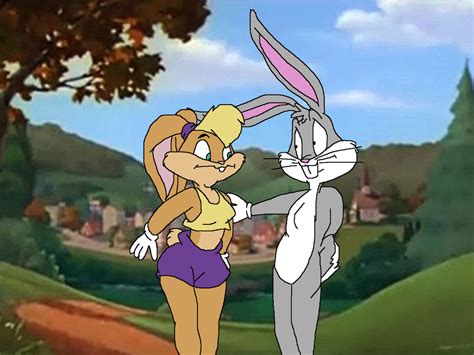 Happy Valentines From Bugs Bunny And Lola Bunny By Tomarmstrong20 On