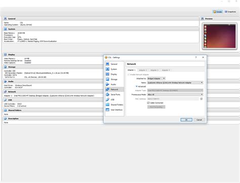 Networking No Internet Connection With Bridge Adapter Super User