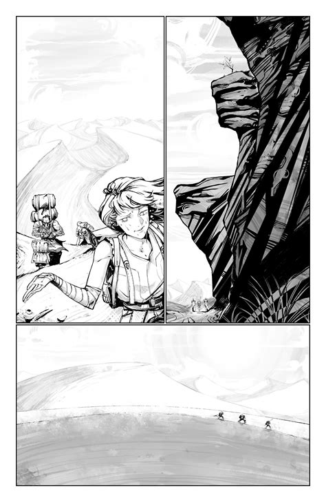 Ben Basil Comic Pages