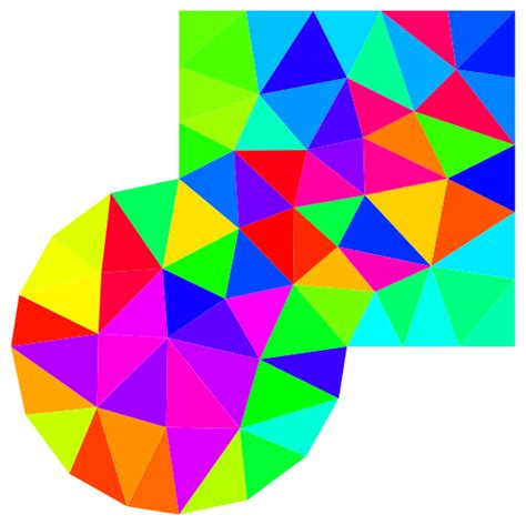 Numerics Piecewise Continuous Linear Basis On A Triangular Mesh