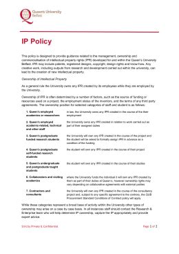 IPR Guide With Sample IPR
