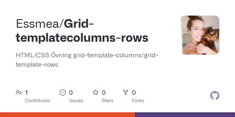 Github Essmeagrid Templatecolumns Rows Htmlcss Övning Grid