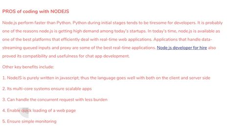 Ppt Pros And Cons Compared Node Js Vs Python Powerpoint Presentation Id 8174553