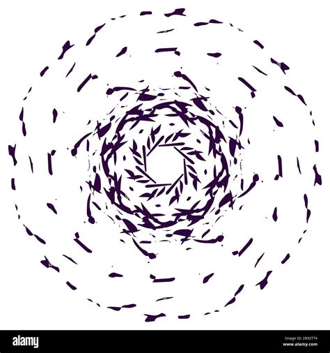 Abstract Pattern Vector Illustration Isolated On White Background Stock Vector Image And Art Alamy