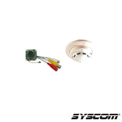 SYS1237C Cámara Oculta a Color en Sensor de Humo 420TVL