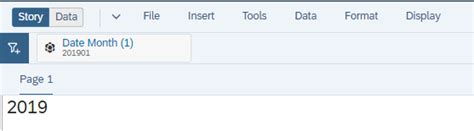 Solved Sac Dynamic Text To Display Selected Fiscal Year Sap Community