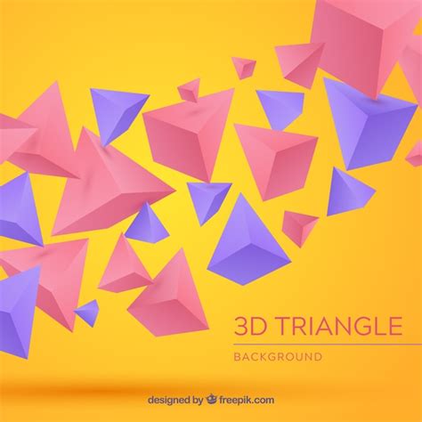 Free Vector Abstract Background With Triangular Shapes