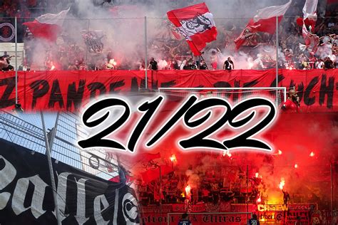 Bilder der HFC Fankurve