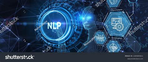 Nlp Natural Language Processing Ai Artificial Stock Illustration