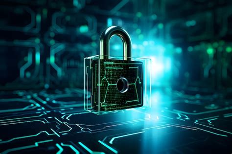 Premium Photo Cybersecurity And Privacy And Protect Data Concept Lock Key Icon And Internet