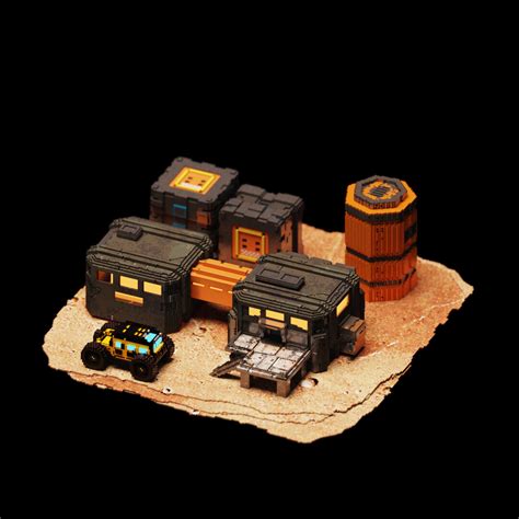 Artstation Voxel Mars Base