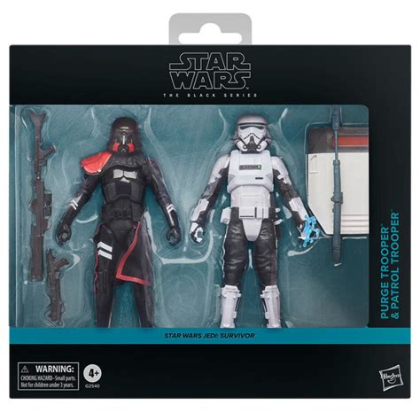 Star Wars Black Series Purge Trooper And Patrol Trooper Set Hasbro