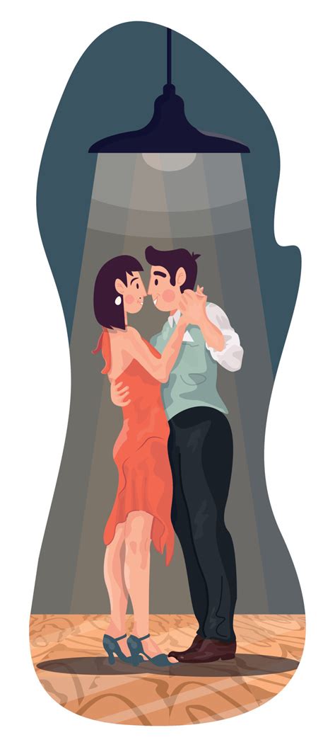 People Slow Dancing Clipart