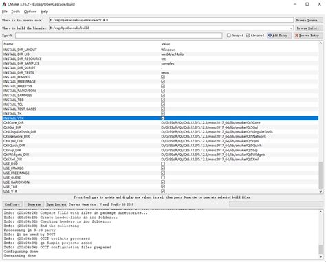 Opencascade编译 Paramousgis 博客园