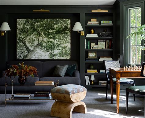 9 Moody Den Design Ideas Were Loving On The Ad Pro Directory Architectural Digest