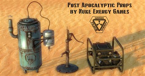 Post Apocalyptic Props And Desert Maps 3d Props Unity Asset Store