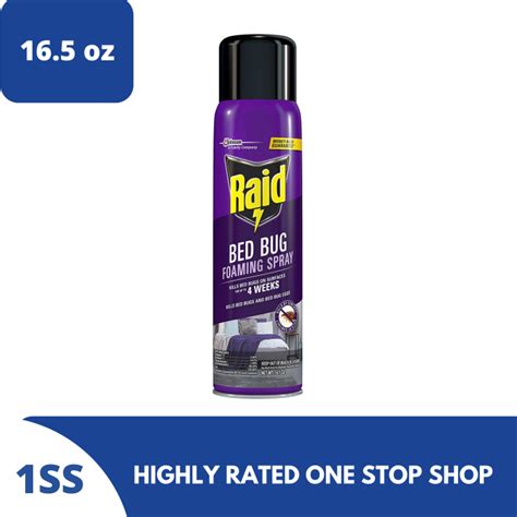 Raid Bed Bug Foaming Spray 16 5oz Lazada Ph