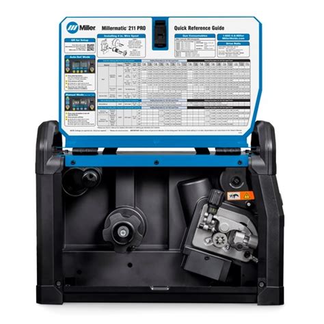 Miller Millermatic® 211 Pro Mig Welder With Running Gear And Cylinder