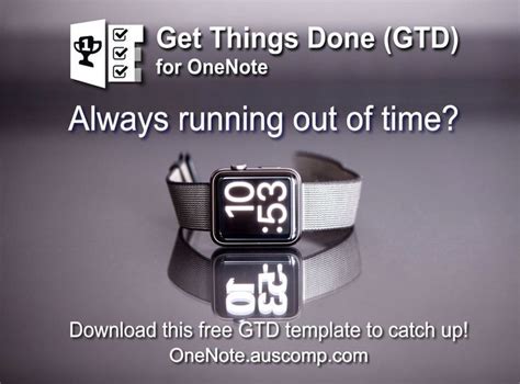 Download GTD Template For OneNote