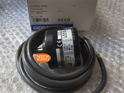 Encoder Omron E6c3 Ag5c C 360p R 2m Bộ đếm Xung CÔng Ty Tnhh KỸ ThuẬt Ntn
