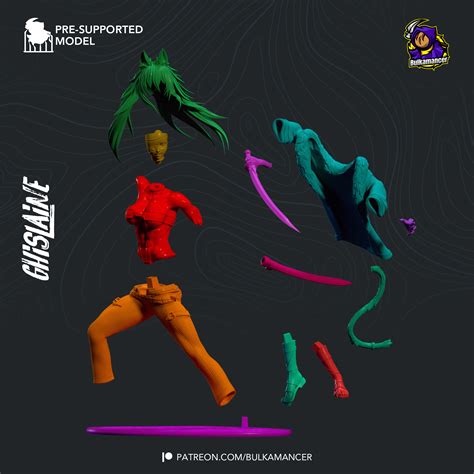 👩 Ghislaine Dedoldia Mushoku Tensei 234mm・ 3d File For ・cults