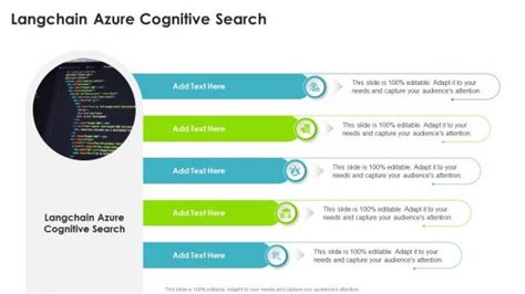 Langchain Azure Cognitive Search Powerpoint Presentation And Slides Ppt Slide Slideteam