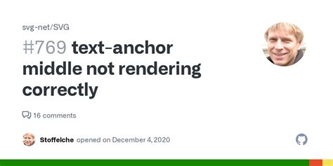 Text Anchor Middle Not Rendering Correctly · Issue 769 · Svg Netsvg