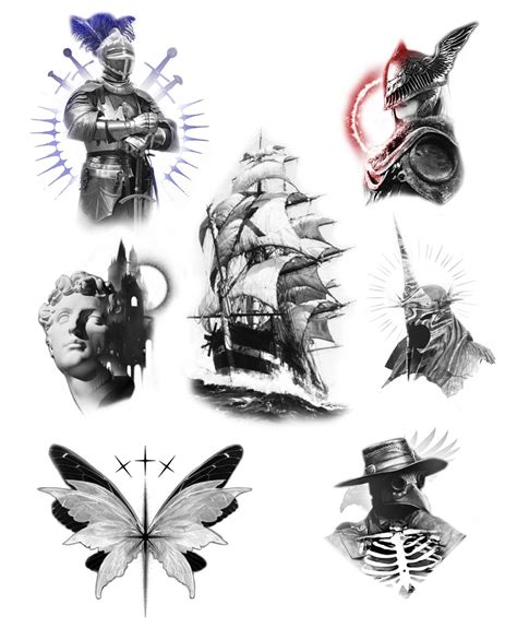 Tattooistartem 이벤트 도안 모음 ⚔️원하는 도안 주문제작 가능⚔️ 현재 직접 그려 드리는 인물 일러스트 애니 만화 소재 등 여러 일러스트 타투 할인