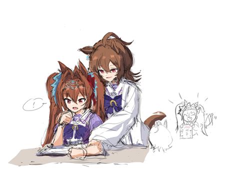 Agnes Tachyon And Daiwa Scarlet Umamusume Drawn By Tachy O N Danbooru